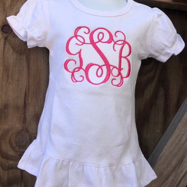Girls Monogram - Etsy