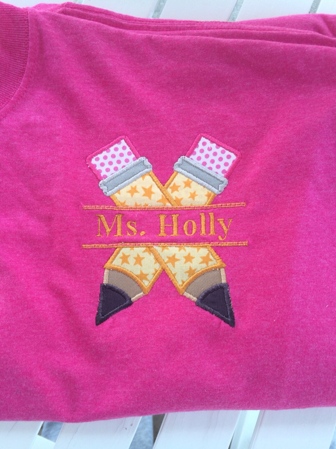 Personalized/ Monogrammed School/teacher Split Pencils - Etsy