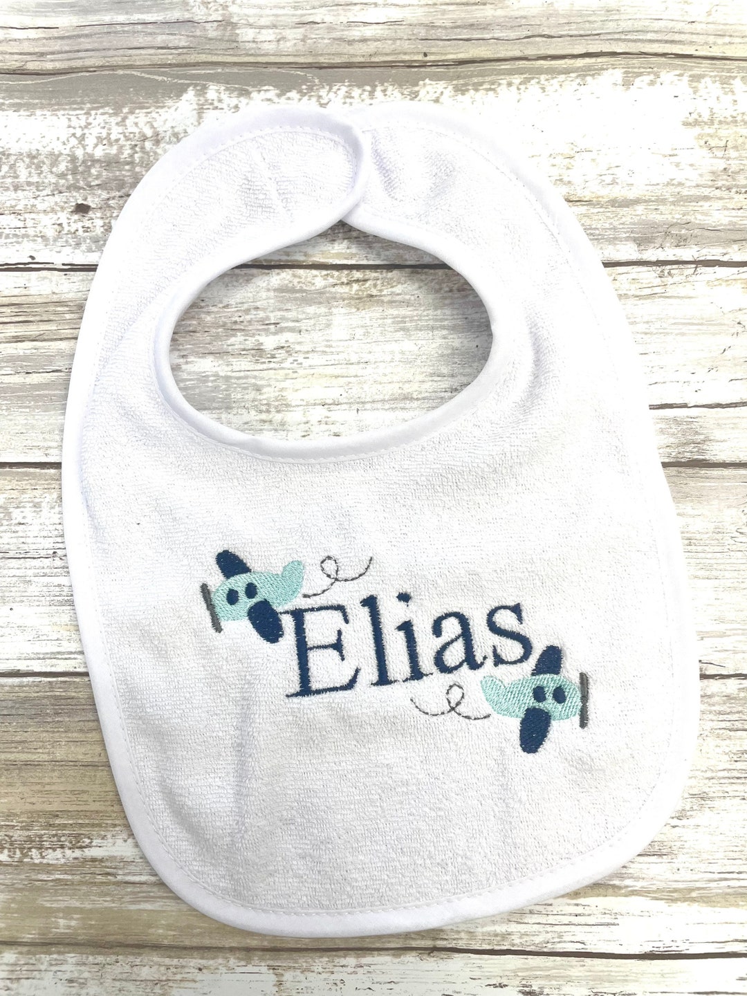 Airplane Bib Monogrammed Personalized Airplane Bib Airplane ...