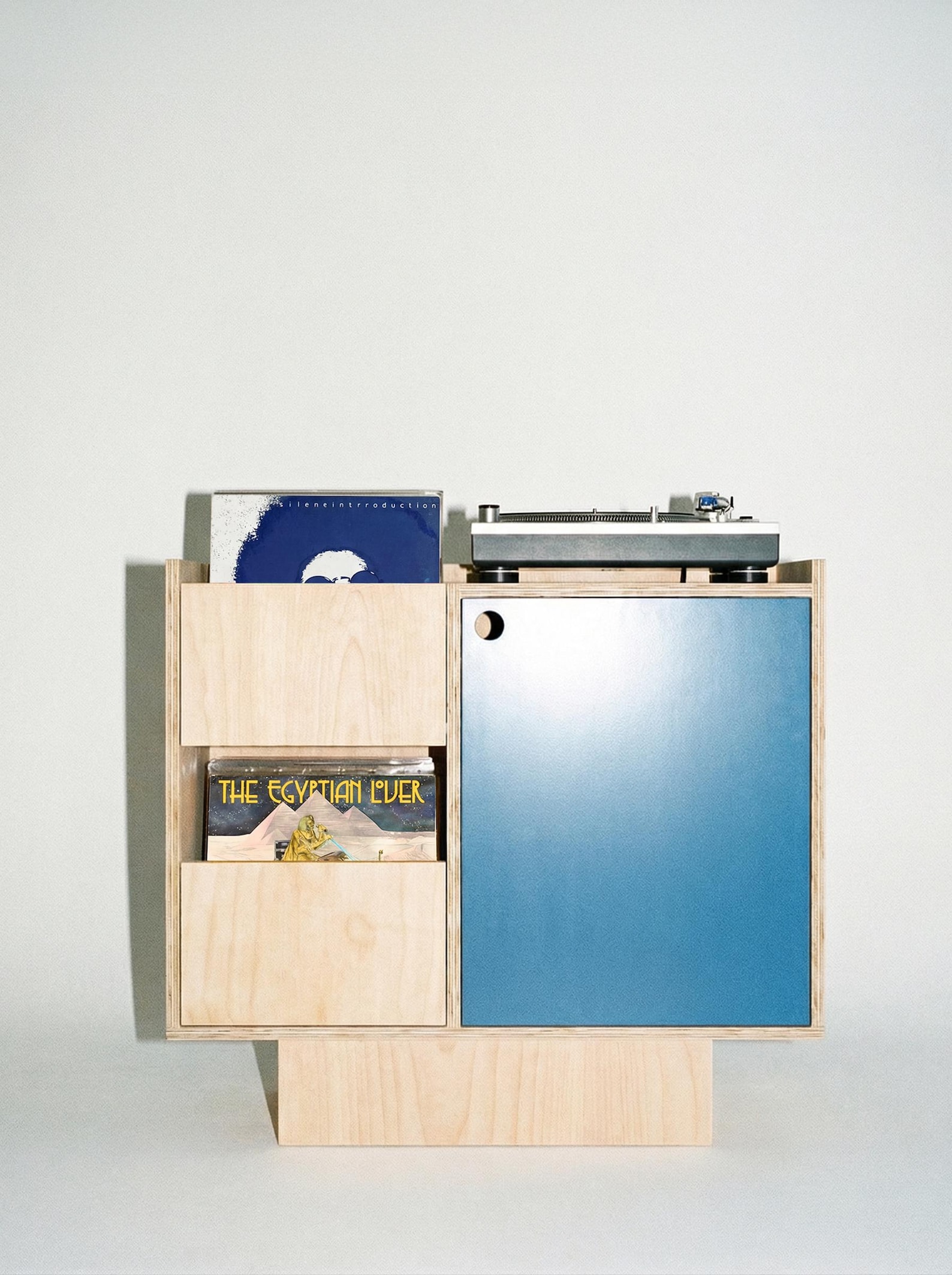 Record Player Stand – Limited Color Edition Modern Vinyl Storage ...