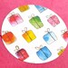 Gift Box Stickers for Gift Wrap Colourful Birthday or - Etsy