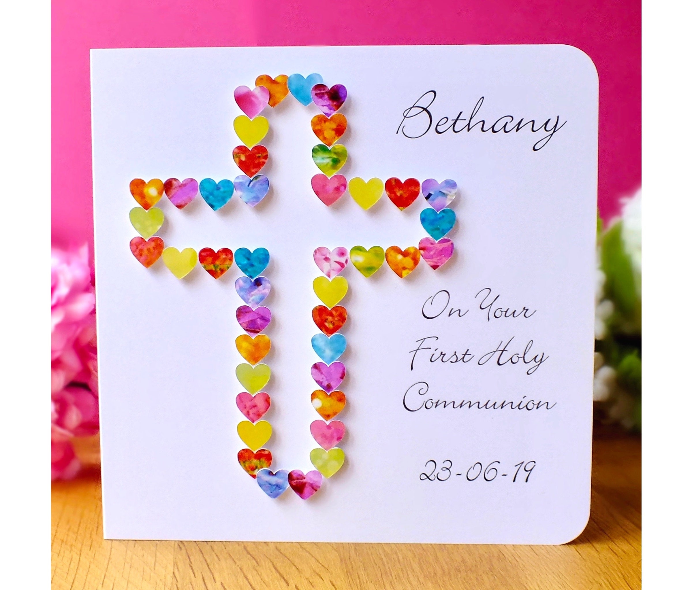Handmade Holy Communion Cards
