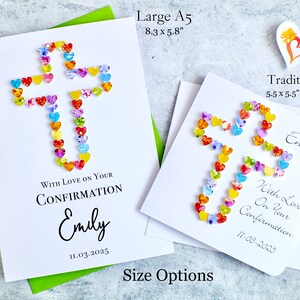 Confirmation Card Personalised Confirmation Day Cards With Name & Date ...