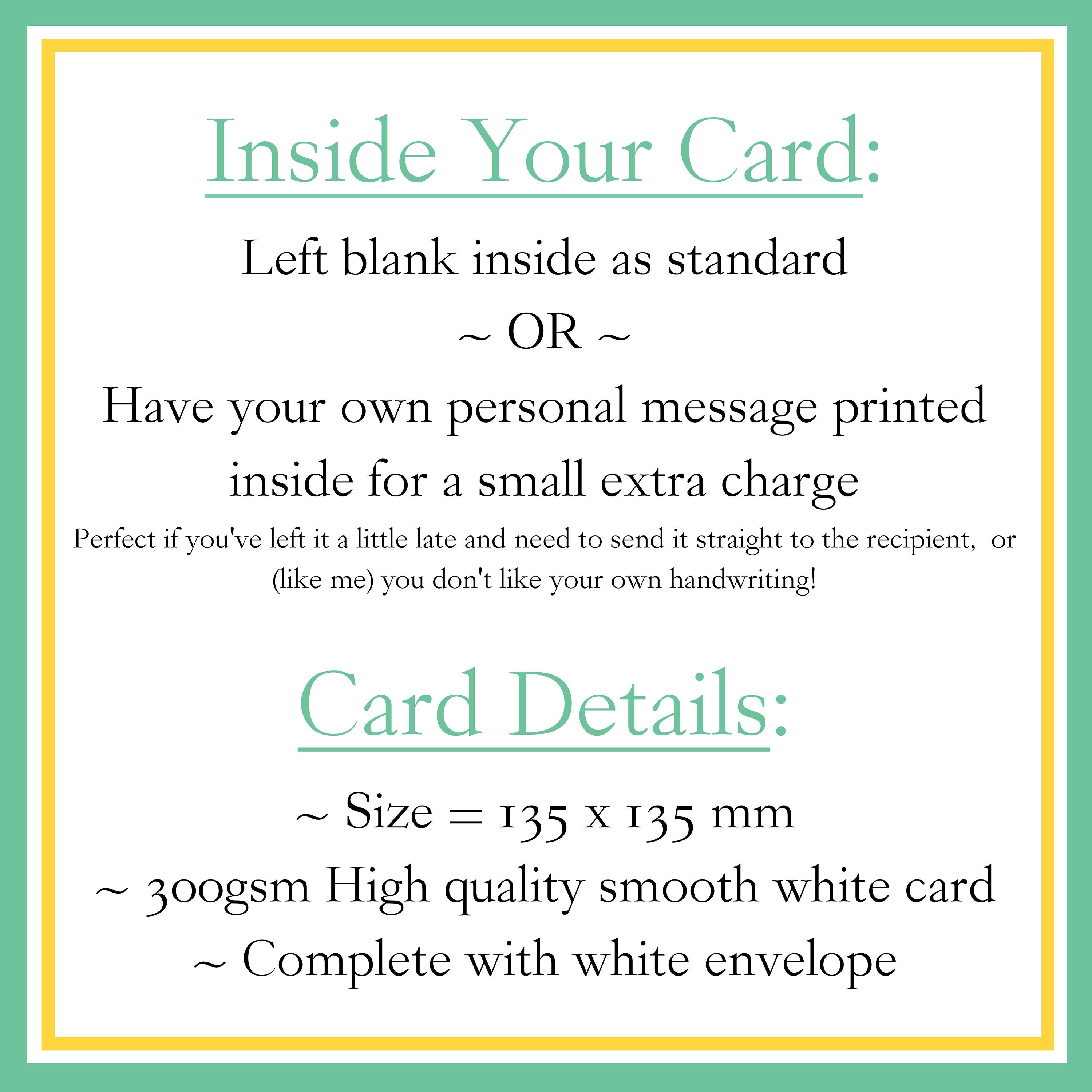 50th Birthday Card Personalised Age 50 Birthday Balloons - Etsy