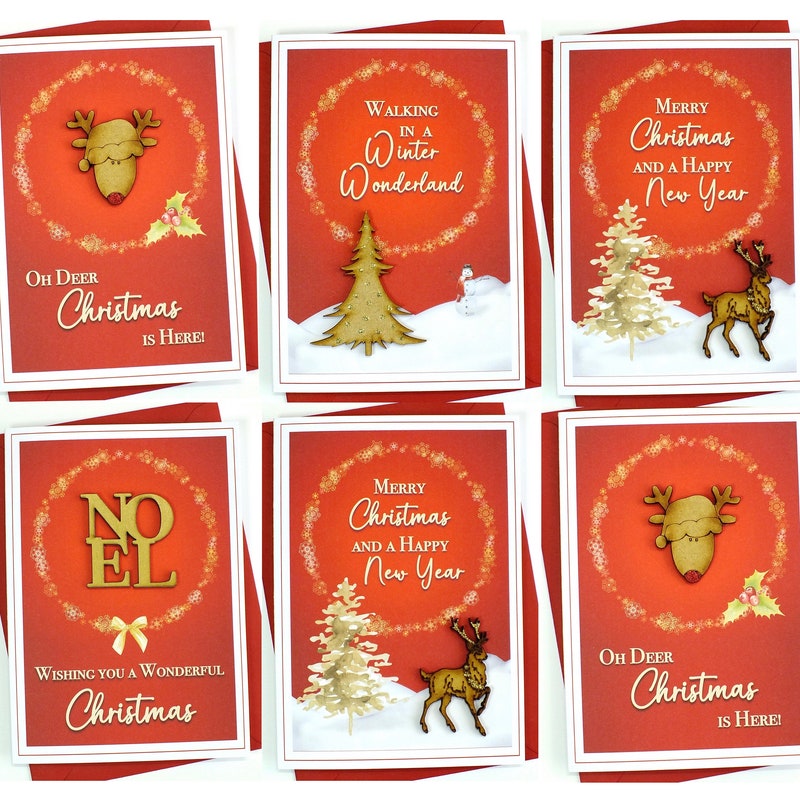 Handmade Christmas Cards - Etsy