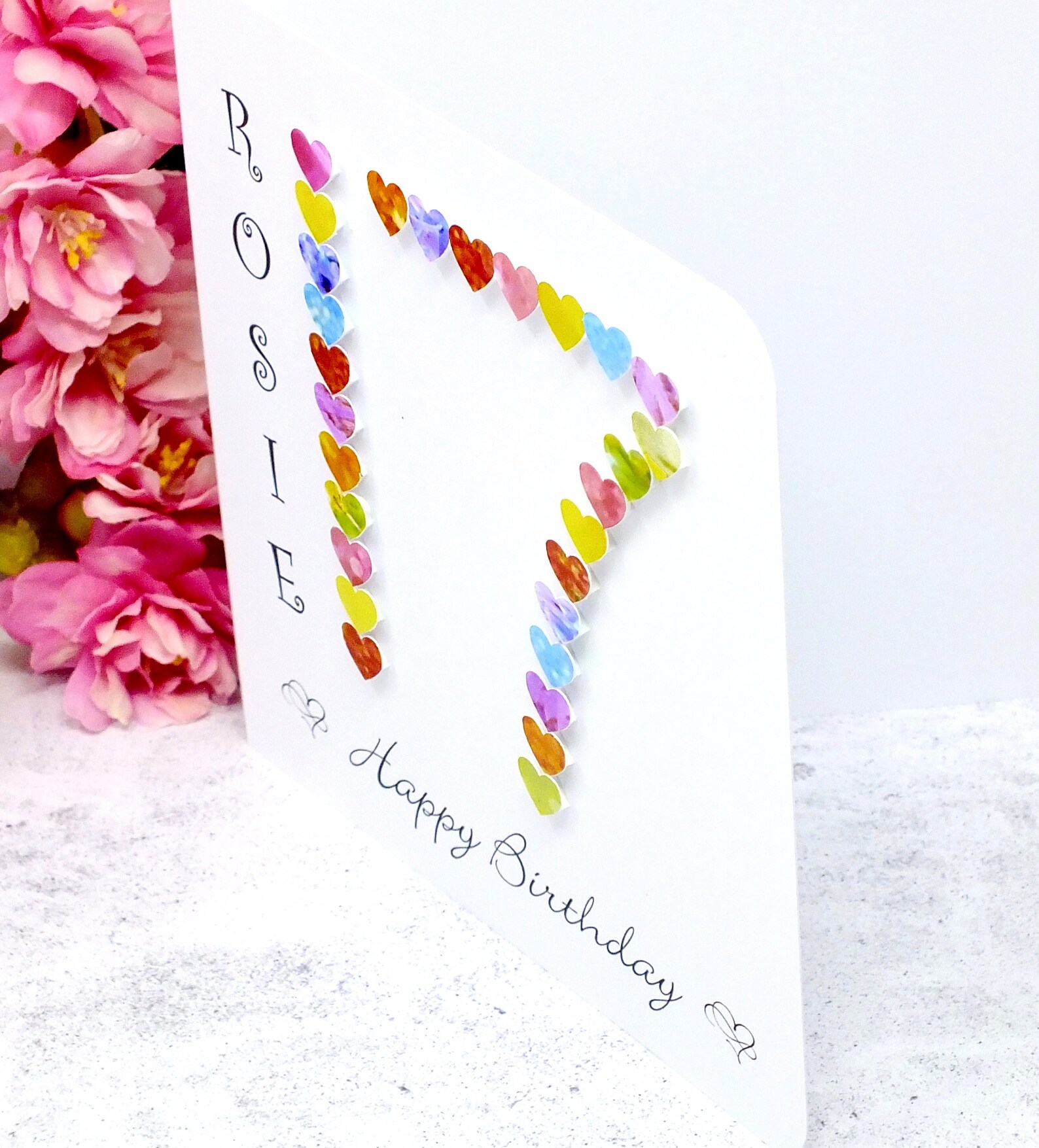 17th Birthday Card Personalised Age 17 Card Handmade and | Etsy UK