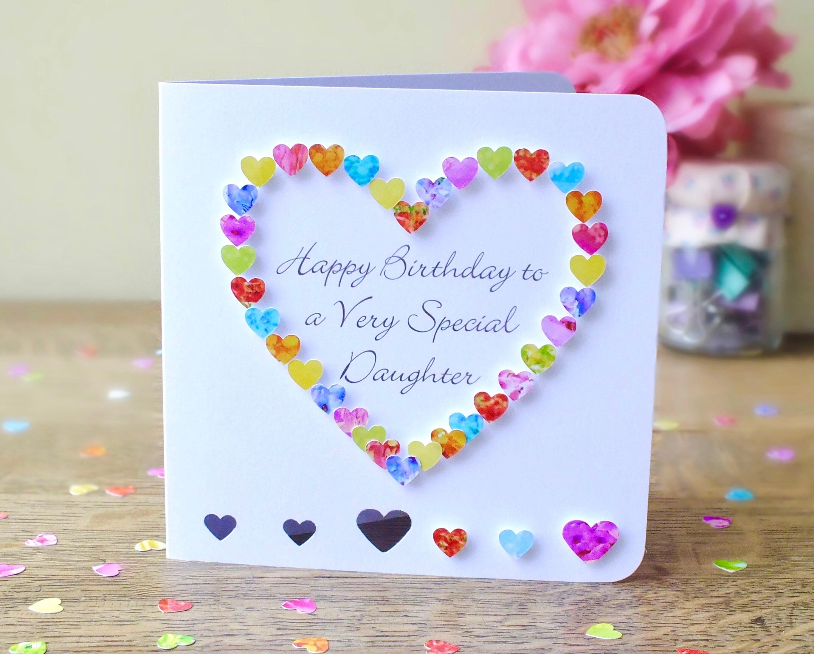 Daughter Birthday Card Etsy
