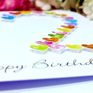12th Birthday Card - Handmade & Personalised Age 12 Card for Girls ...