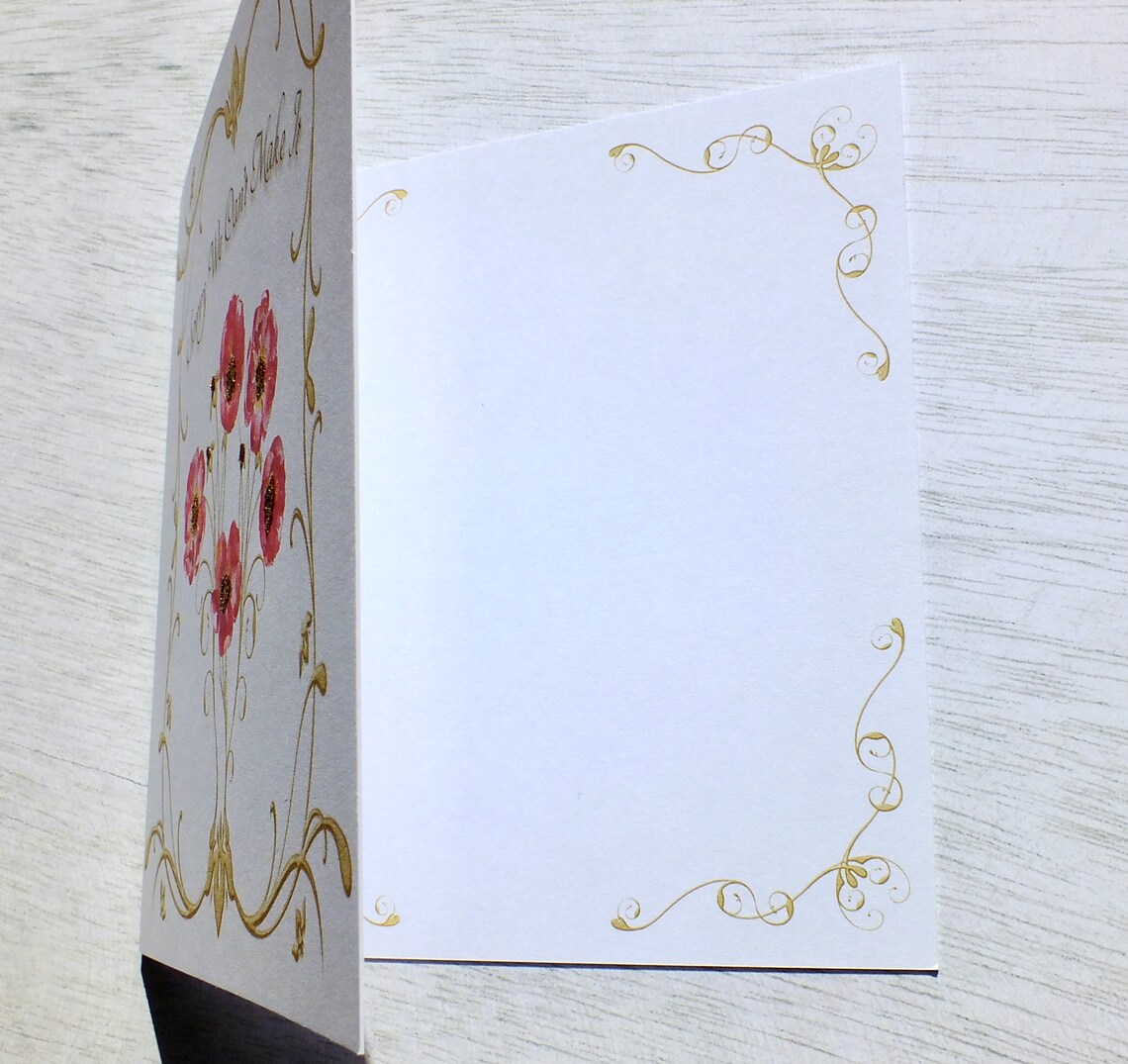 Wedding Regret Card Luxury Wedding With Regret Card - Etsy