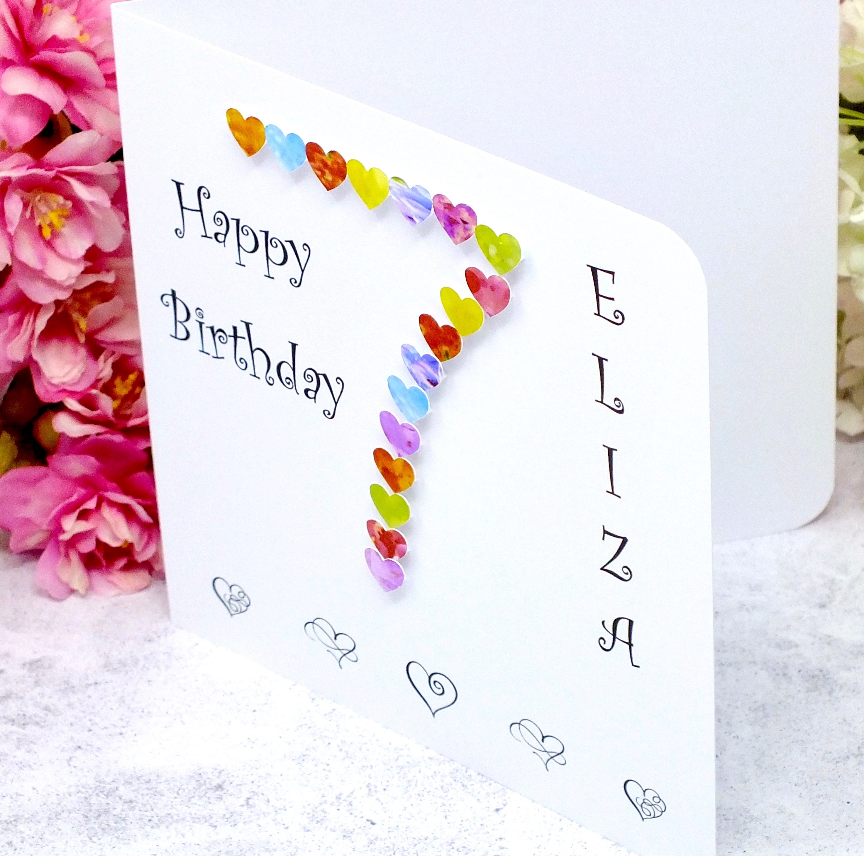 7th Birthday Card Age 7 Birthday Cards Handmade & - Etsy UK