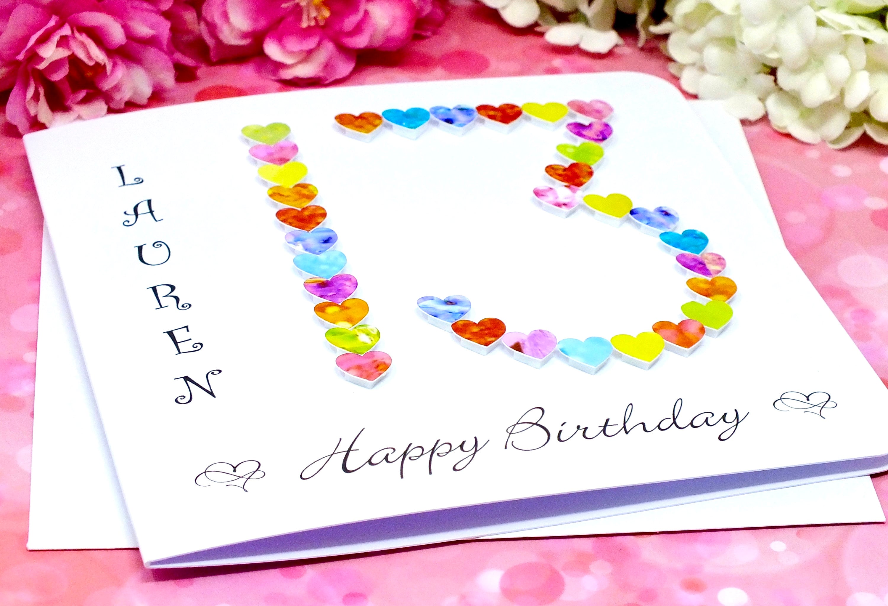 13th Birthday Card Personalised Age 13 Card for Teenager - Etsy UK