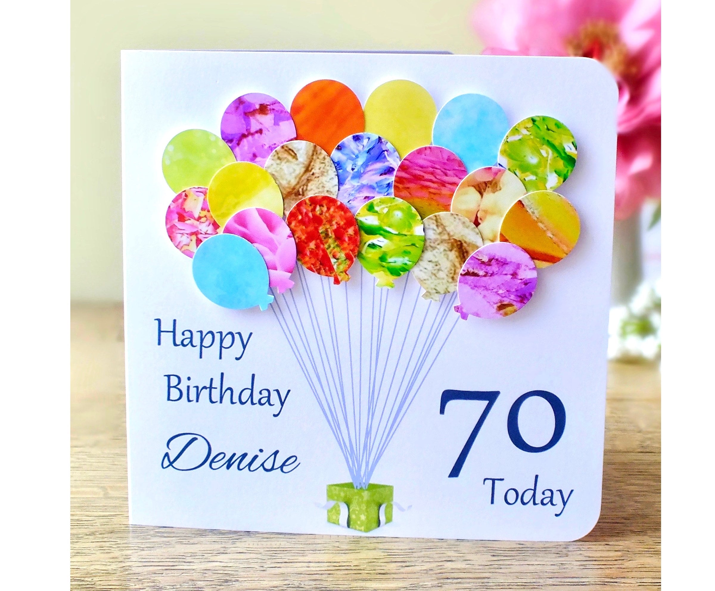 Paper Greeting Cards Handmade Custom Age Happy Birthday Card etna.com.pe