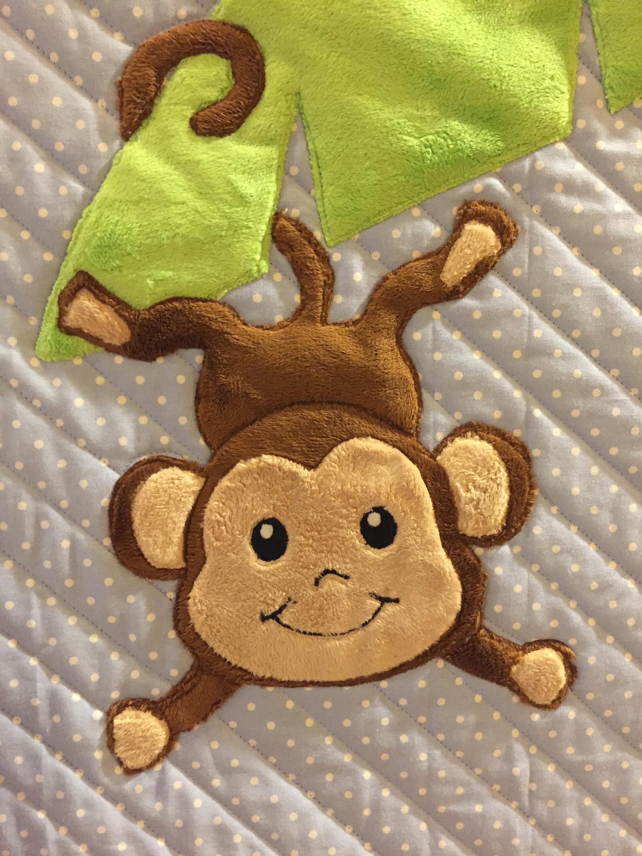 3 Little Monkeys Baby Quilt Pattern by Ellen Abshier - Etsy Canada