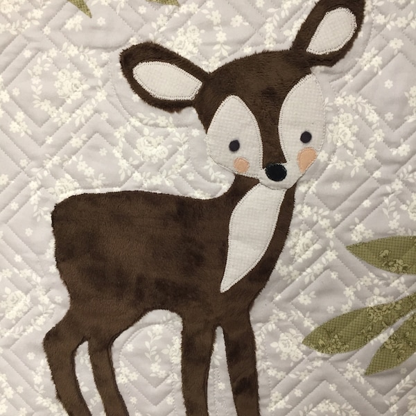 Deer Quilt - Etsy