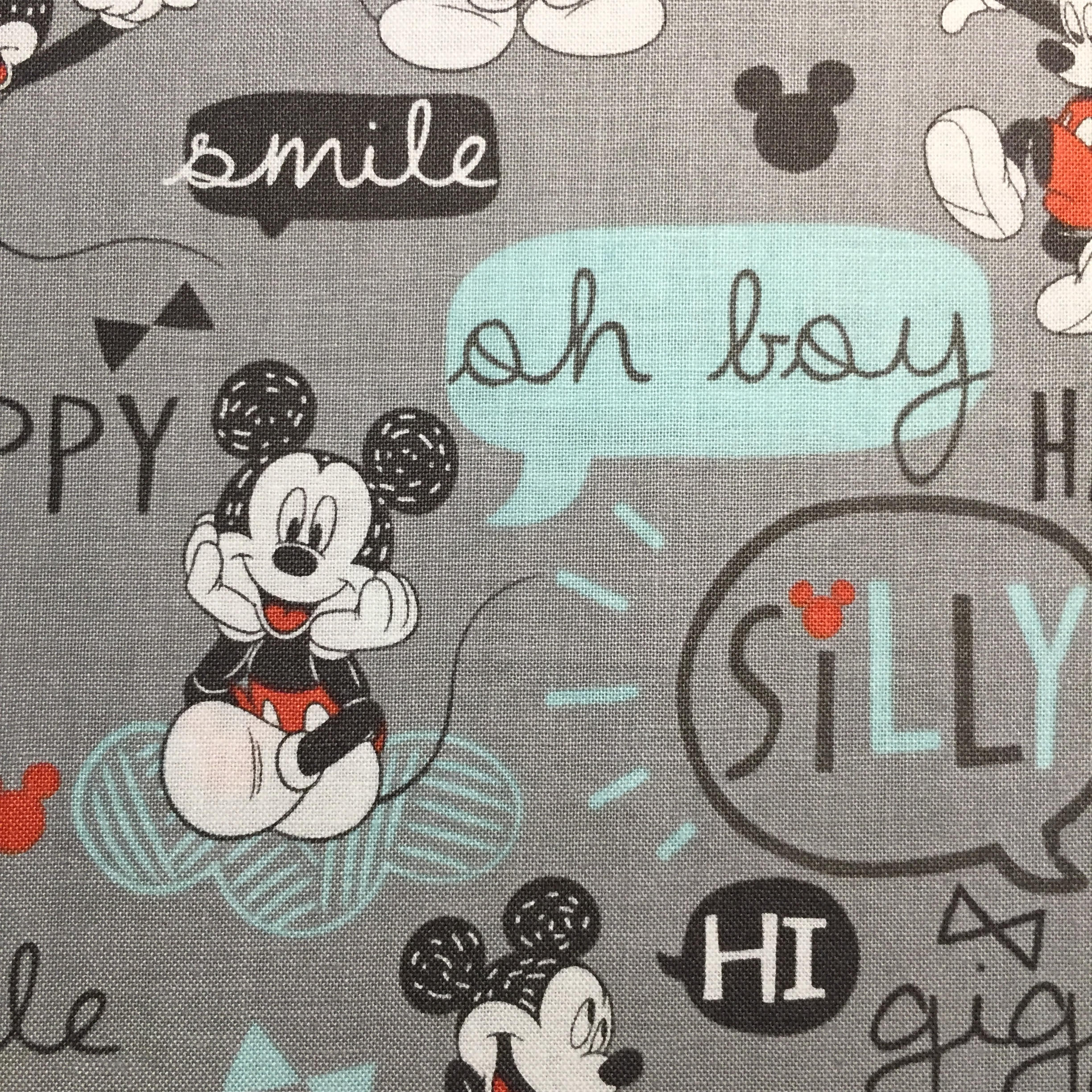 Oh Boy Mickey Mouse Throw Size Quilt Pattern by Ellen Abshier - Etsy