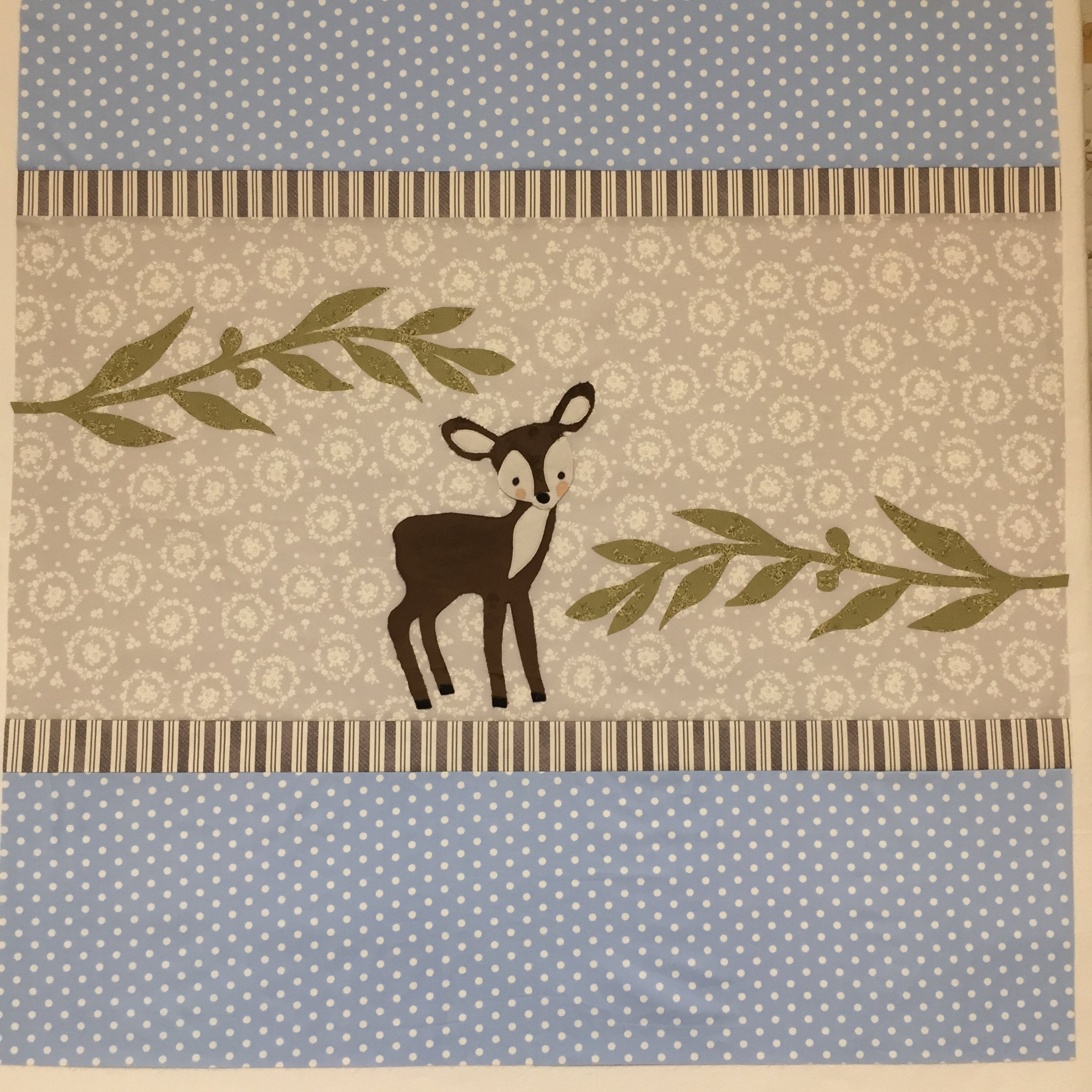 Little Deer Baby Quilt Pattern by Ellen Abshier - Etsy