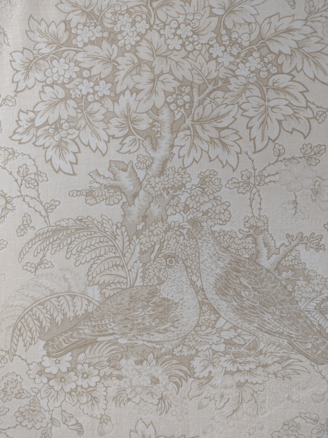 Fons and Porter Savannah Fabric Quail Amongst Foliage Design 3.33 Yds ...