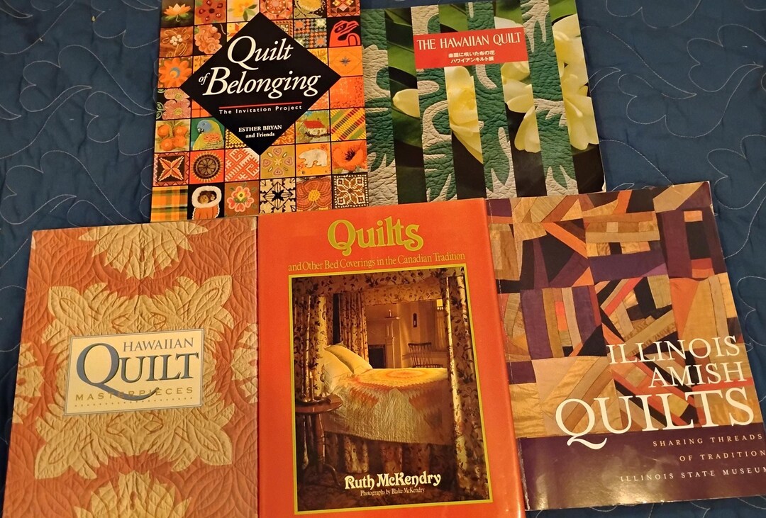 Five Quilt Books of Countries' Quilt Cultures: Quilts of Belonging, the ...
