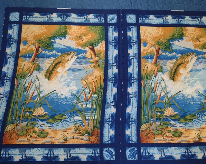 Fish Fabric Panels Five Largemouth Bass Fishing Tournament at Beaver ...