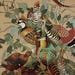 Game Birds Fabric by Cyrus Clark TWO Pieces: 2 Yds. - 2" X 56" AND 1 Yd ...