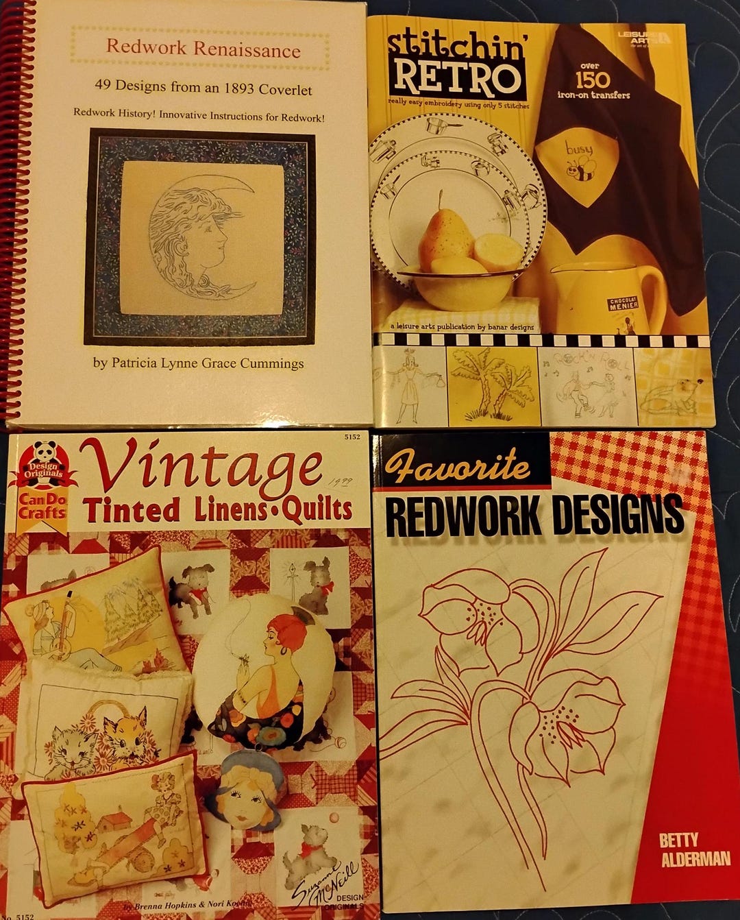 Redwork Tint Patterns Redwork Renaissance 49 Designs 1893 Coverlet ...