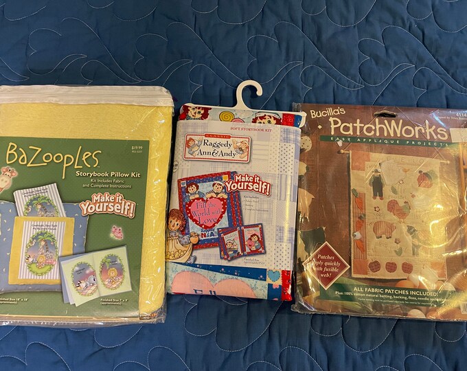 Cloth Story Book Kits and Wall Hanging Kit for Babies and Toddlers ...