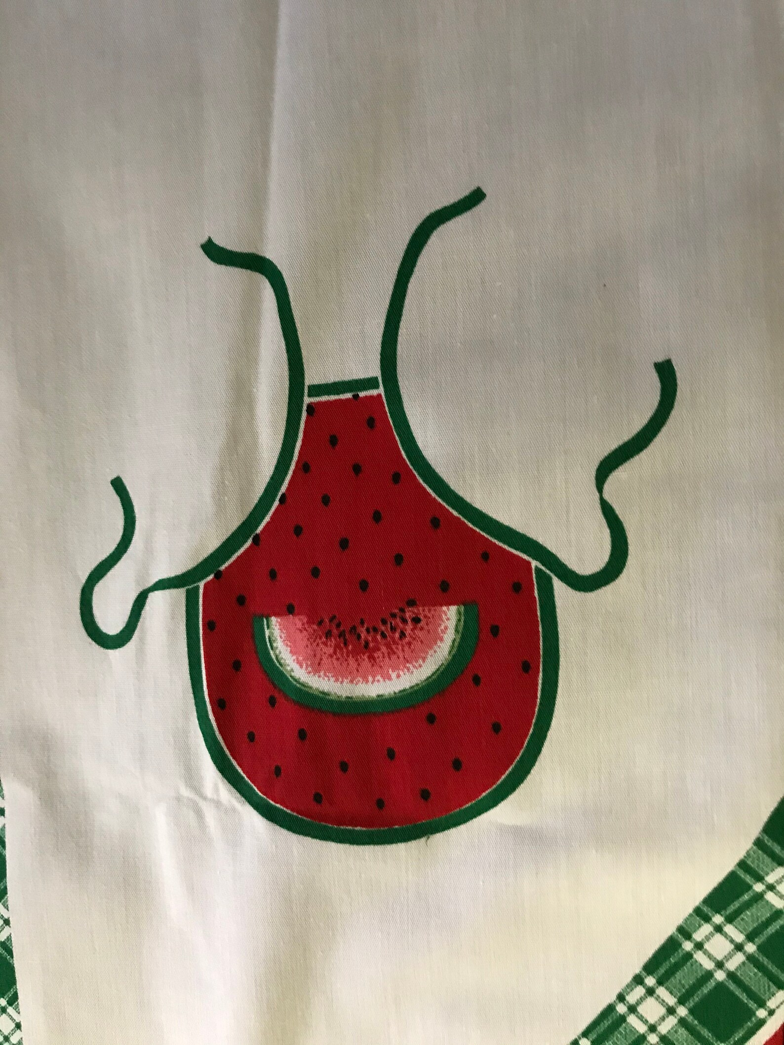 Watermelon Bundle: Apron, Sets of Two and Four Fabric Panels, 2 Yds ...