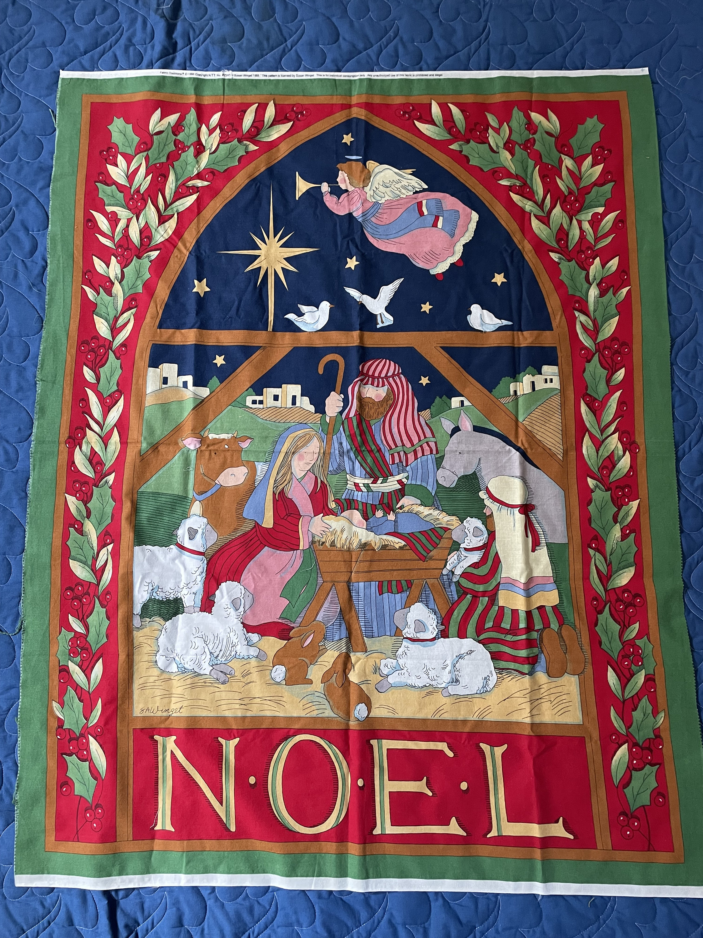 Dyeing & Batik Craft Supplies & Tools Merry Christmas Santa Squares by ...