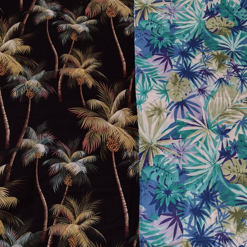 Palm Tree Fabric - Etsy