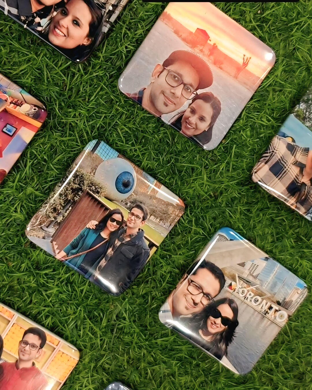 Custom 2x2 Photo Magnet | Personalized Fridge Magnet Gift | Picture ...