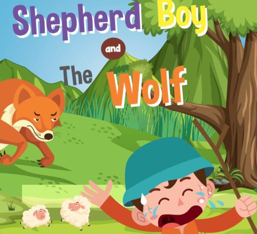 The Shepherd Boy and the Wolf: Illustrated Fable Ebook (digital ...