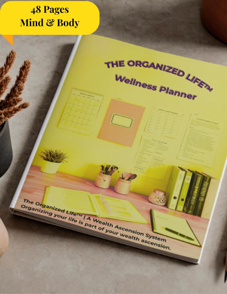 Wellness Planner Printable | Self-care, Mental Health (PDF) - Etsy