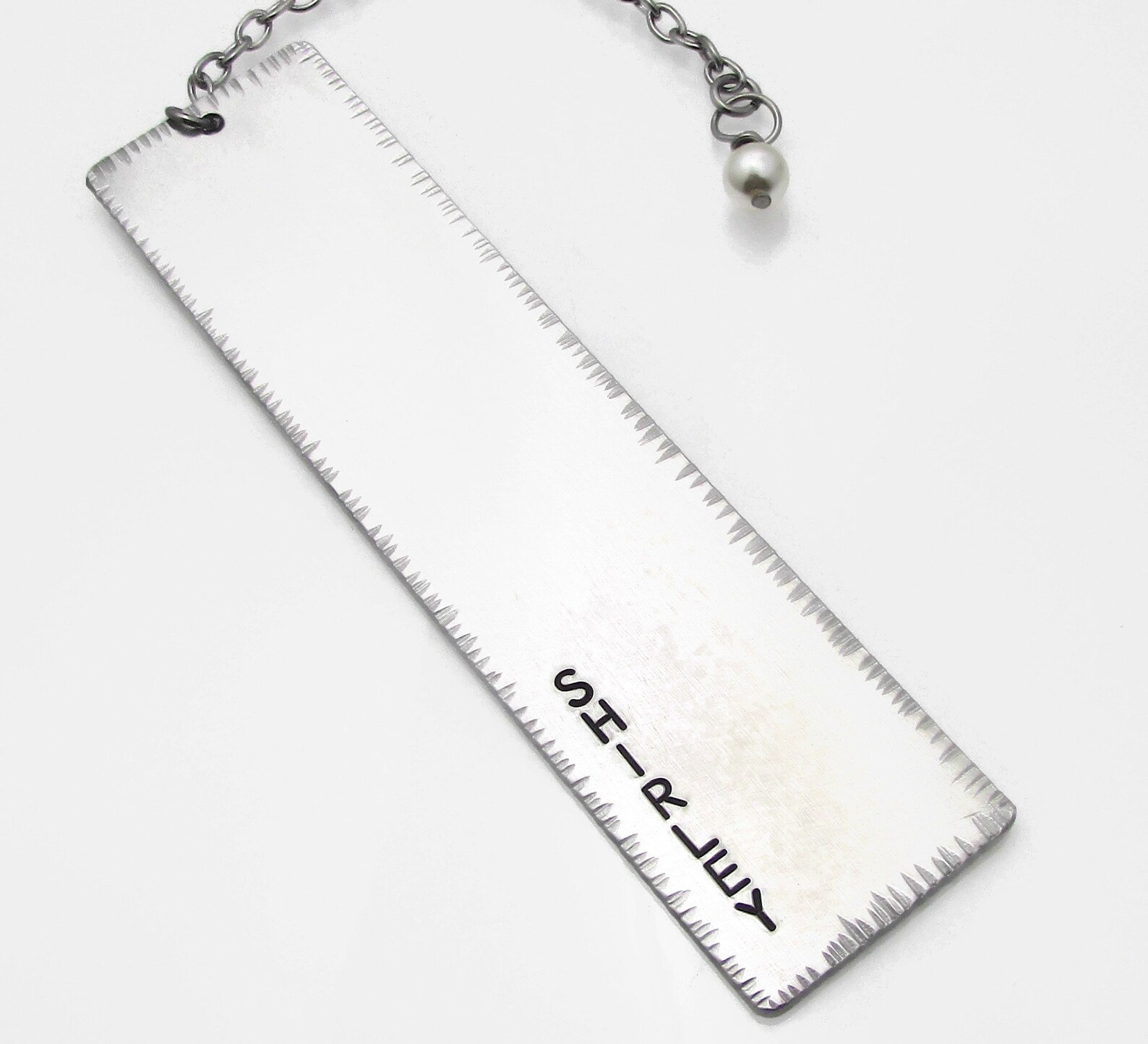 Personalized Bookmark Hand Stamped Bookmark Name Bookmark - Etsy