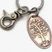 Personalized Keychain Family Tree Hand Stamped Keychain - Etsy