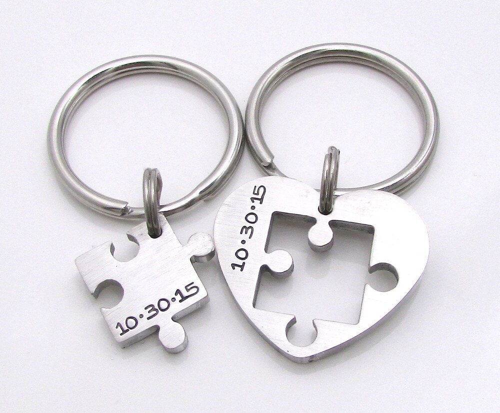 Personalized Couples Keychain Set Your Crazy Matches My Crazy | Etsy