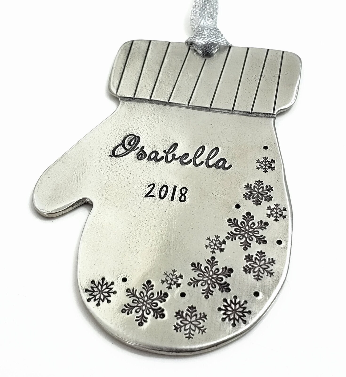 Custom Ornament Pewter Handmade Ornament Christmas Decor | Etsy