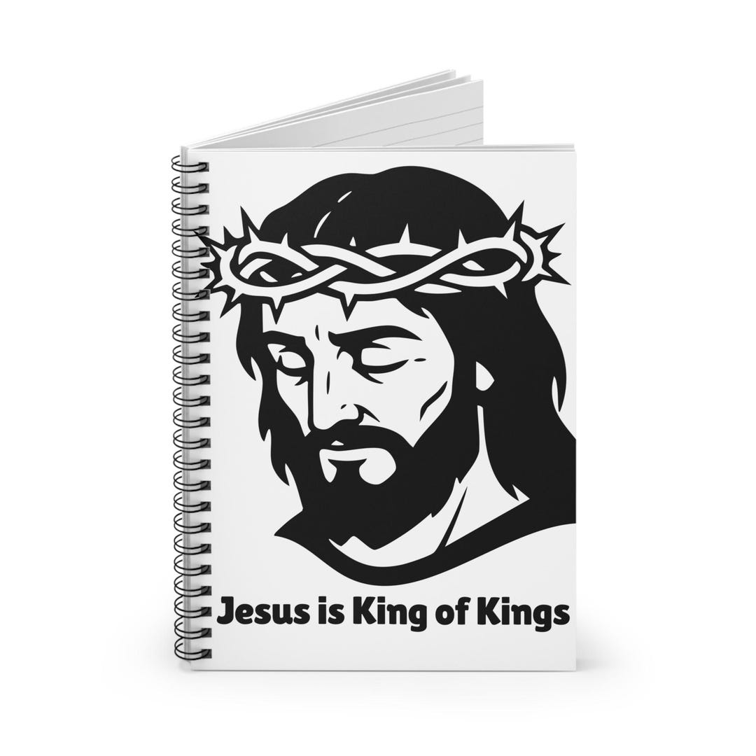 Jesus is King of Kings Notebook | Christian Journal | Faith Prayer ...