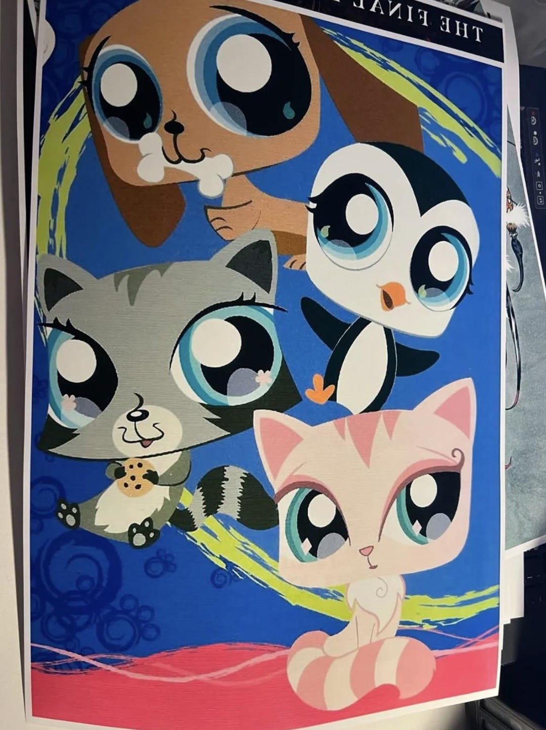 My Little Pet Shop Lps Animal Poster A3 Reprint Poster Print - Etsy