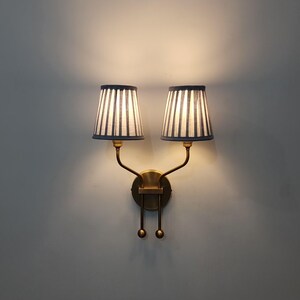 Vintage Charm: Double Arm Wall Sconce for Elegant Lighting - Etsy
