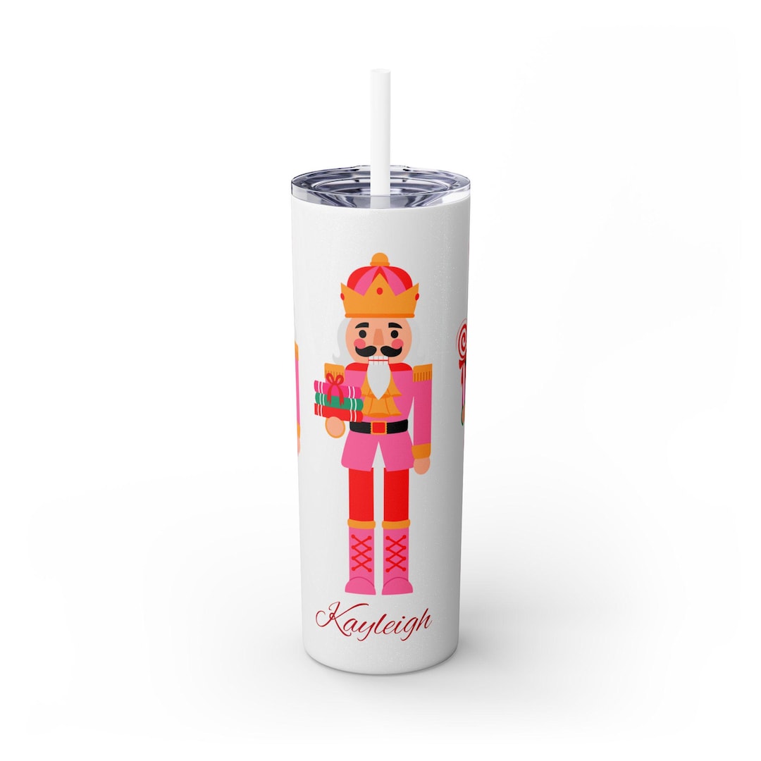 Personalized Nutcracker Tumbler With Straw: 20oz Holiday Drinkware - Etsy