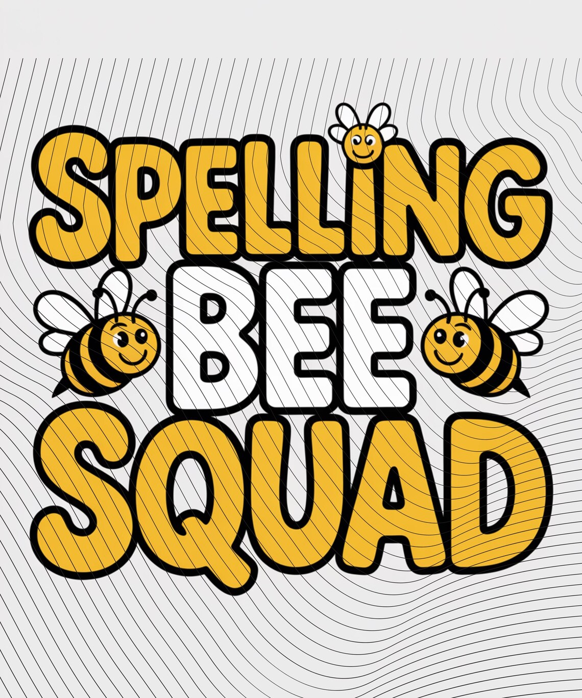 Spelling Bee Squad PNG - Etsy