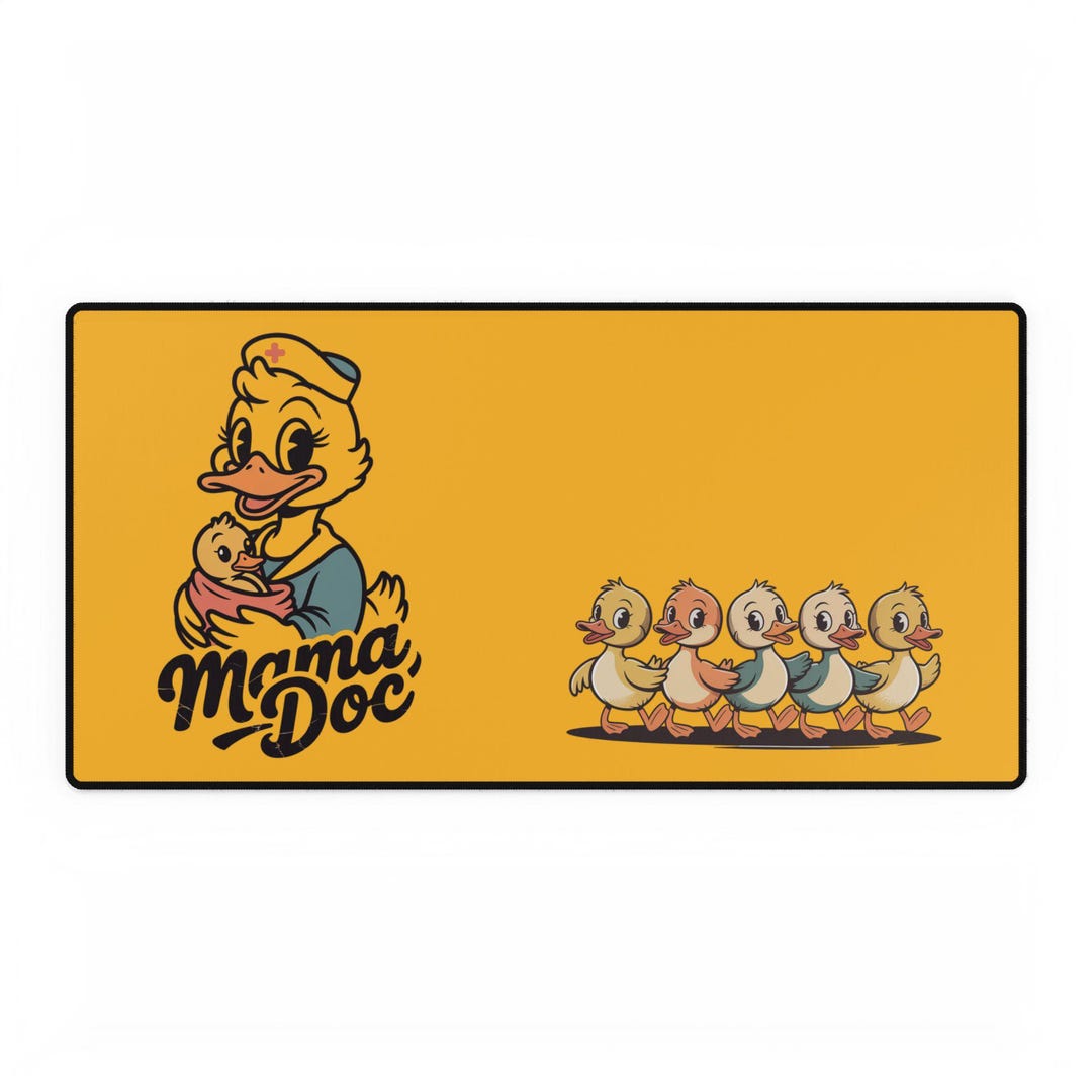 Nurse Desk Mats With Mama Doc Design, Cute Work Accessories, Office ...