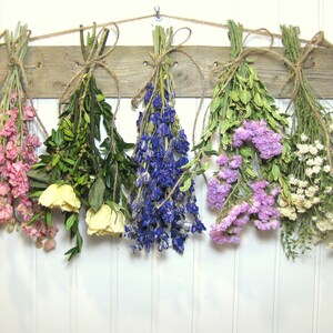 Dried Flower Rack Farmhouse Style Dried Flower Arrangement - Etsy
