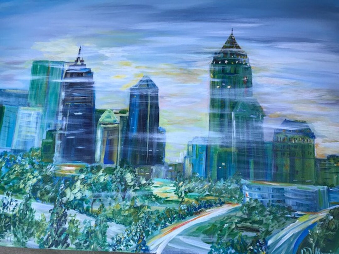 BIG Acrylic Painting From Your Reference Photo. Any Subject/gift ...