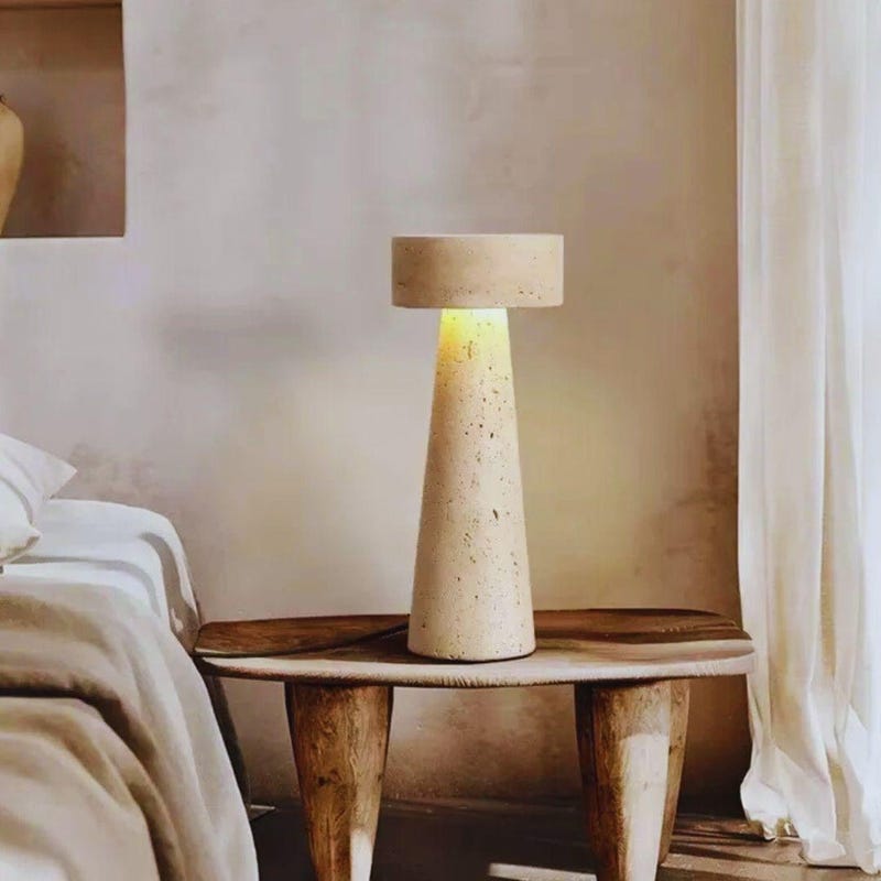 Unique Scandi Table Lamp - Etsy UK