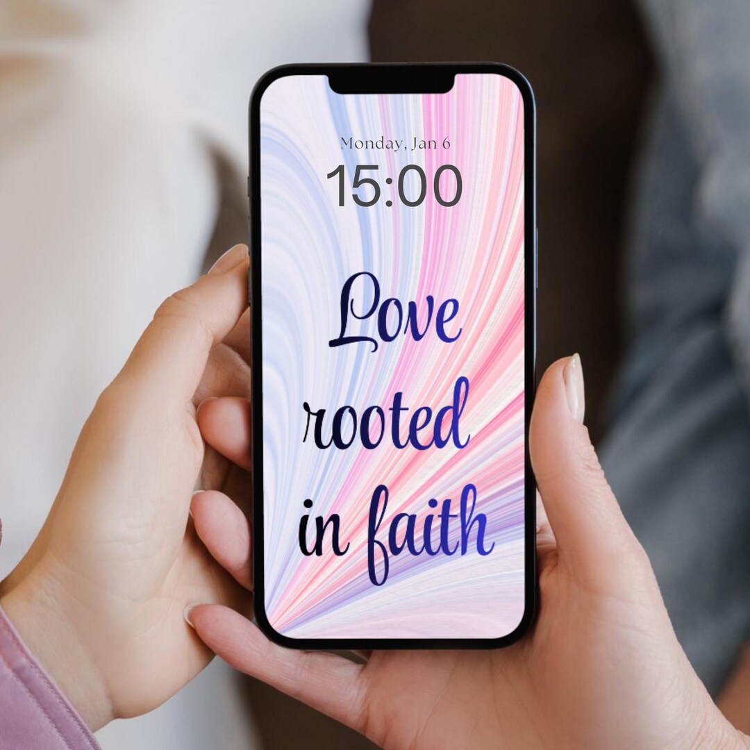 Valentine Christian Phone Wallpaper, Bible Inspired Love Home Screen ...