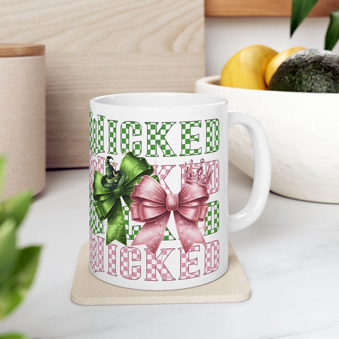 Glinda and Elphaba Inspired, Changed for Good, Defying Gravity Mug ...