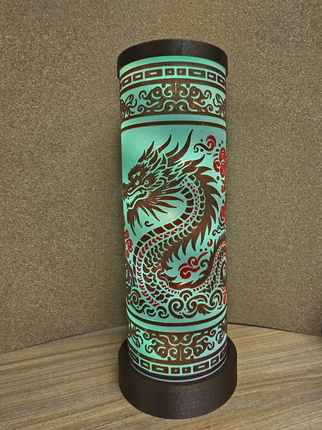 Dragon Inspired Table Lamp - Etsy