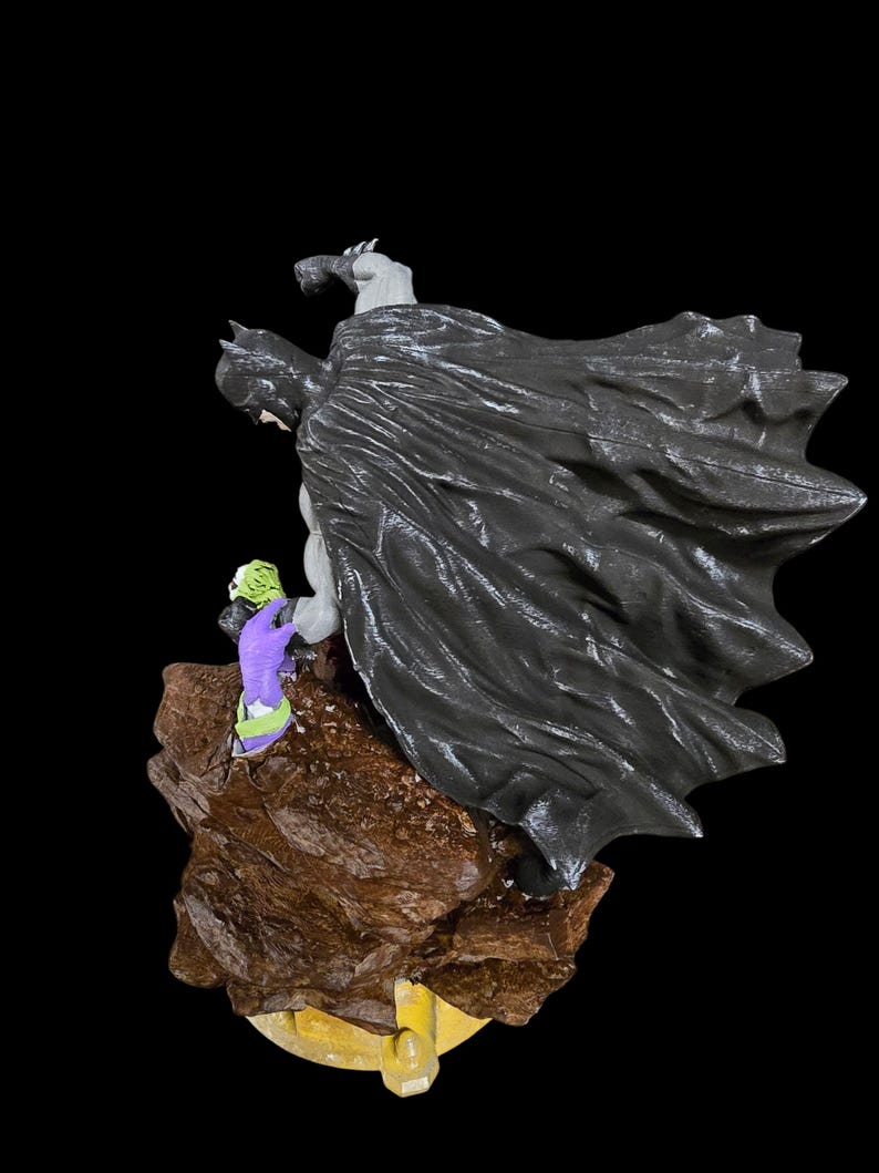 Batman Joker Takes Possession Scene Fan Art Figurine - Etsy