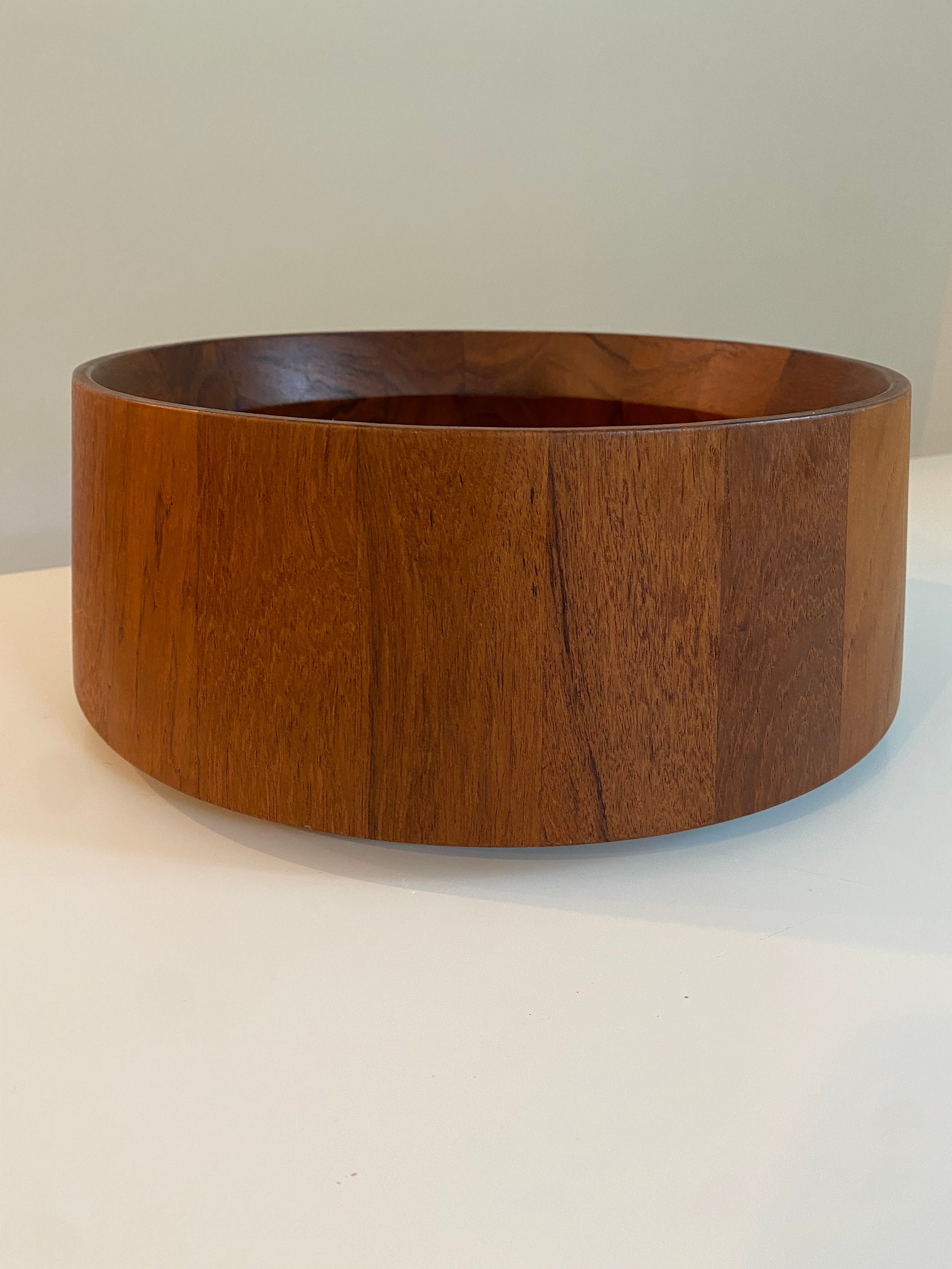 Dansk Jens Quistgaard Denmark IHQ 1960s Teak Salad Bowl - Etsy